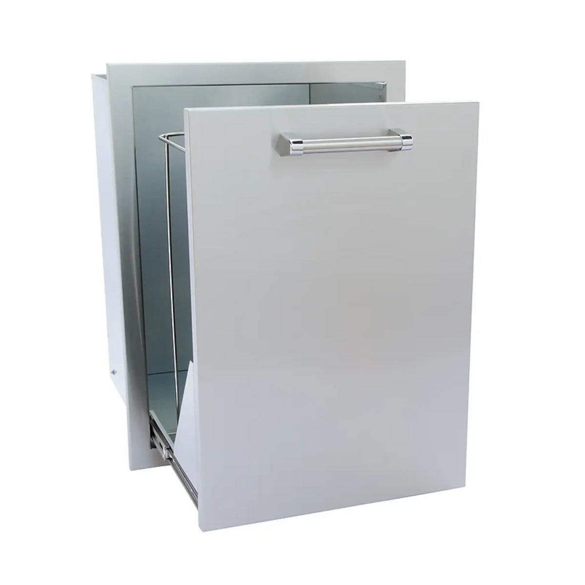 Kokomo Grills Stainless Steel Trash or Propane Tank Pull-Out Drawer ...